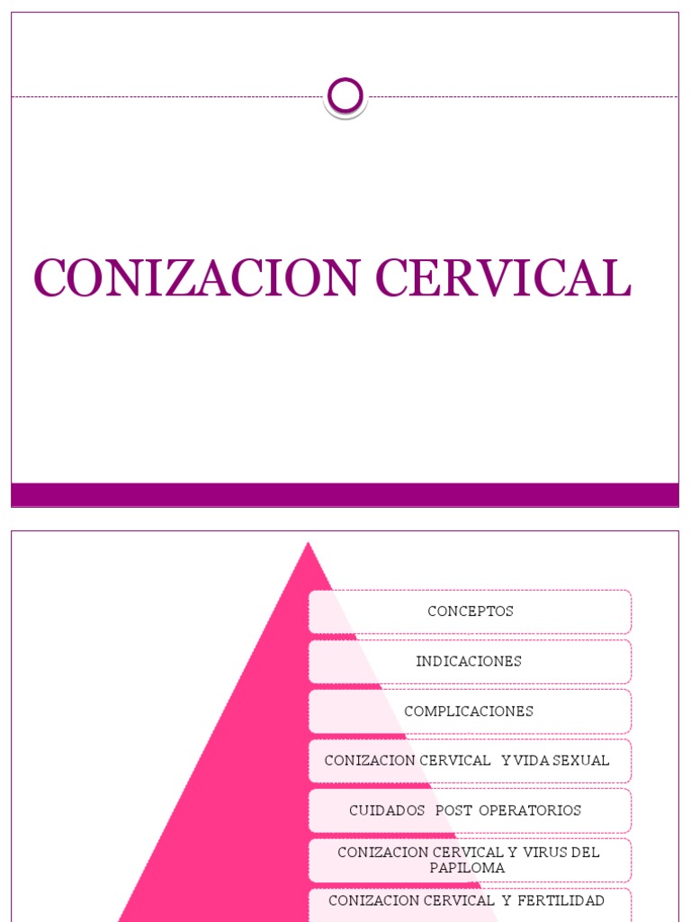 Guía Completa de Conización Cervical | PDF | Vagina | Biopsia
