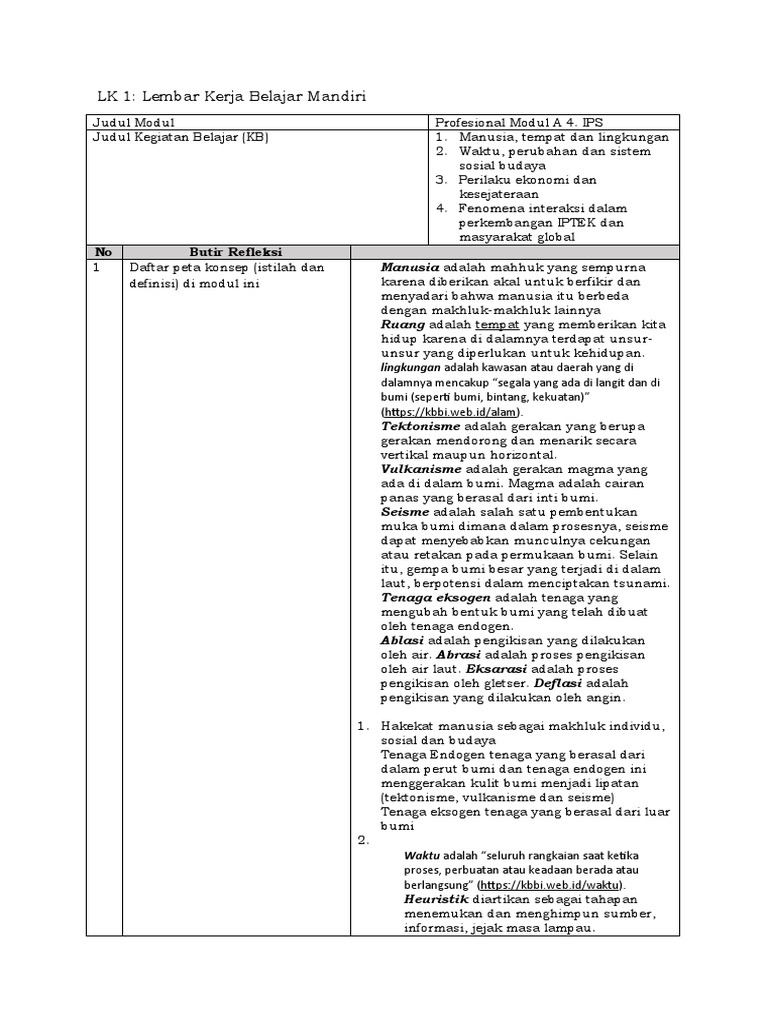 Konsep IPS: Manusia, Lingkungan, dan IPTEK | PDF | Ilmu Sosial