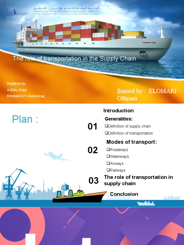 The Role of Tranportation in Supply Chain | PDF | Mode Of Transport ...