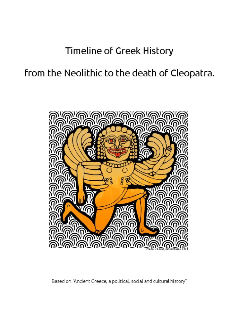 Timeline - Greek History With Images | PDF | Macedonia (Ancient Kingdom ...