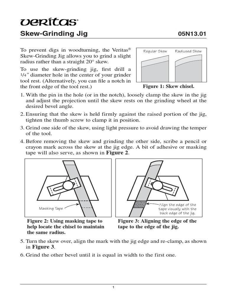 Veritas Skew-Grinding Jig | PDF