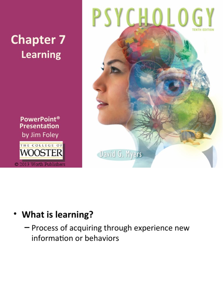 Learning: Powerpoint® Presentation | PDF | Classical Conditioning ...