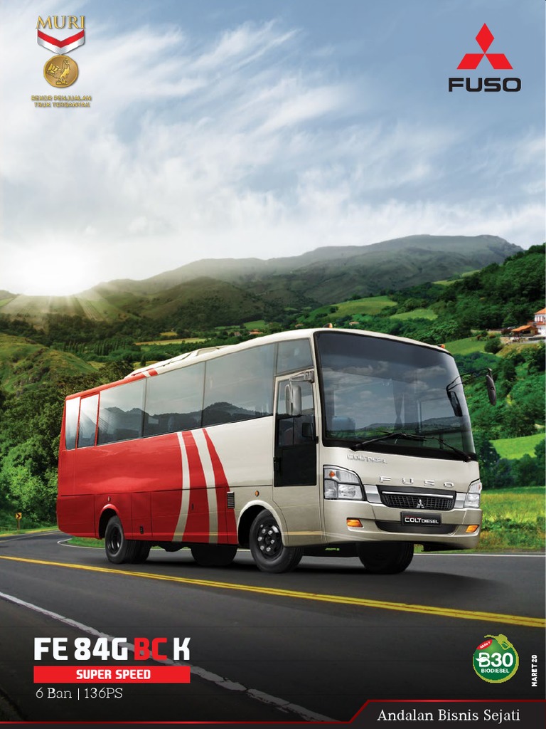 Brochure Misubishi Fe 84 GBC Mini Bus | PDF