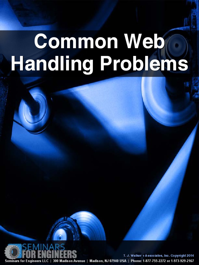Common Web Handling Problems | PDF | Friction | Stress (Mechanics)