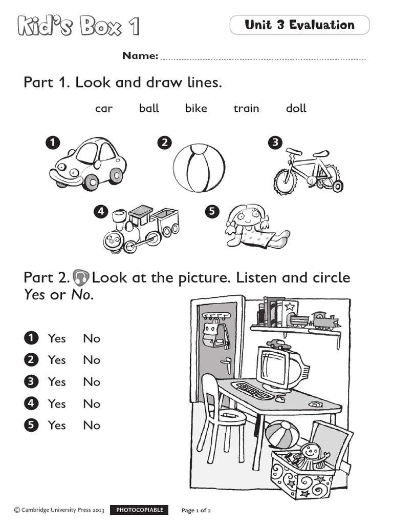 Unit 3 - My Favourite Toy | PDF