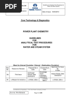 Boiler Water Parameters | PDF | Chemistry | Physical Sciences