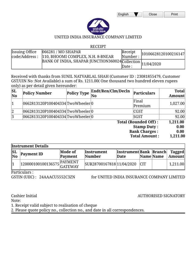 Activa Insurance | PDF | Money | Financial Services