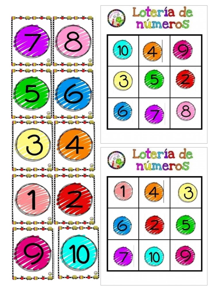 Loteria 1 - 10 | PDF
