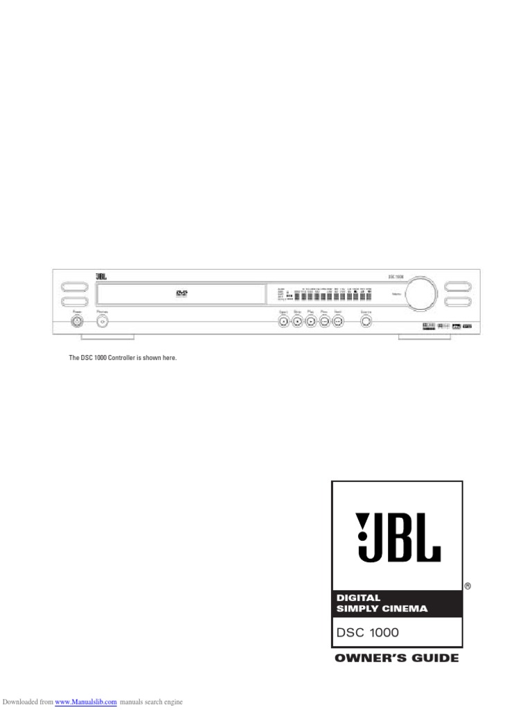 The DSC 1000 Controller Is Shown Here.: Owner'S Guide | PDF ...