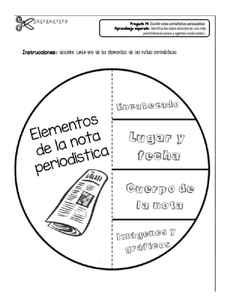 Elementos de La Nota Periodística | PDF