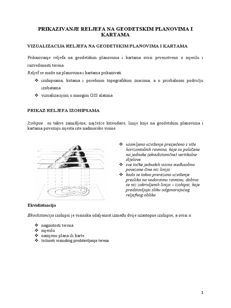 Prikaz Reljefa GR | PDF