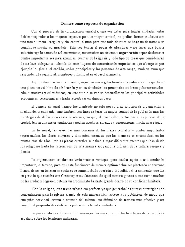 Ensayo N°3 Samuel Barrios - Damero | PDF