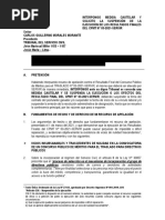 Escrito de Descargo Ante La Contraloria General de La Republica | PDF | Regulación | Pena capital