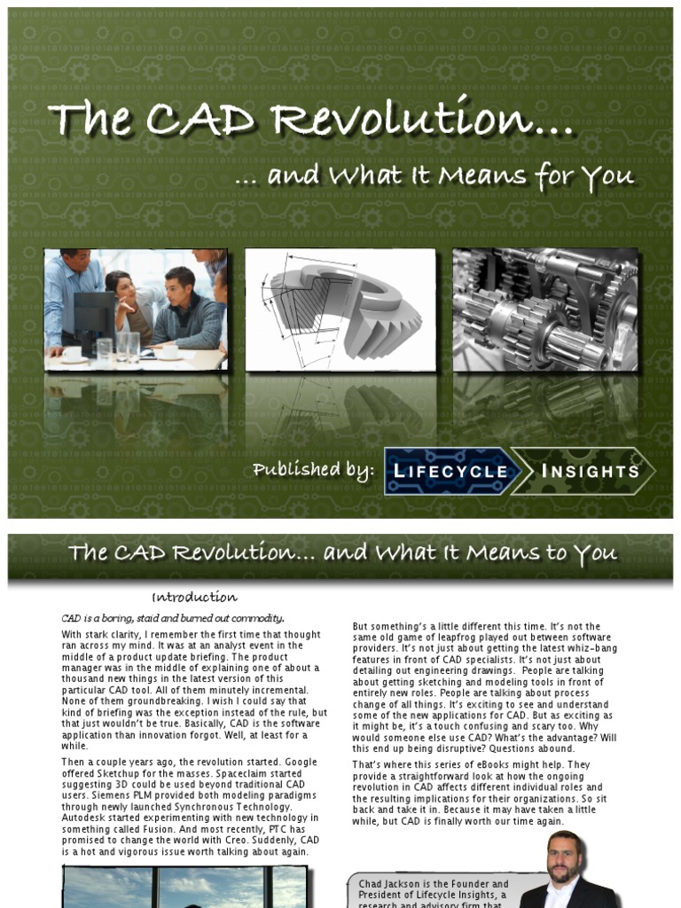 The CAD Revolution... : ... and What It Means For You | PDF | Computer ...