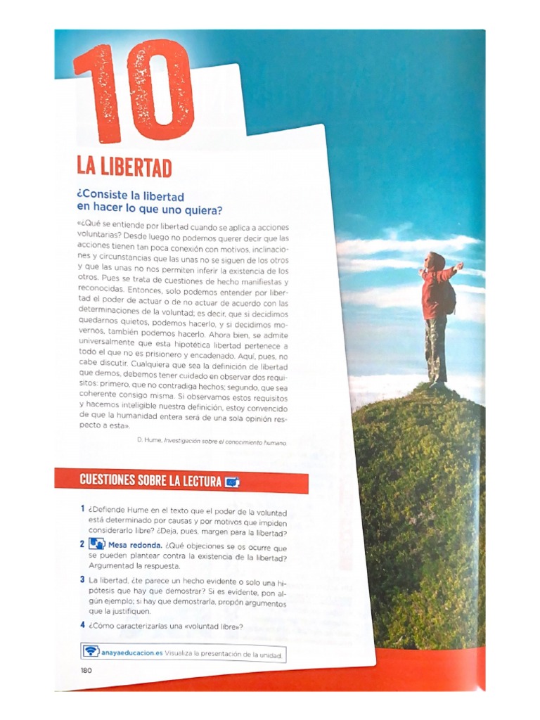 La Libertad. Tema 10. Anaya | PDF