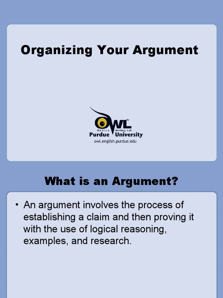 Crafting An Argument | PDF | Argument | Thesis