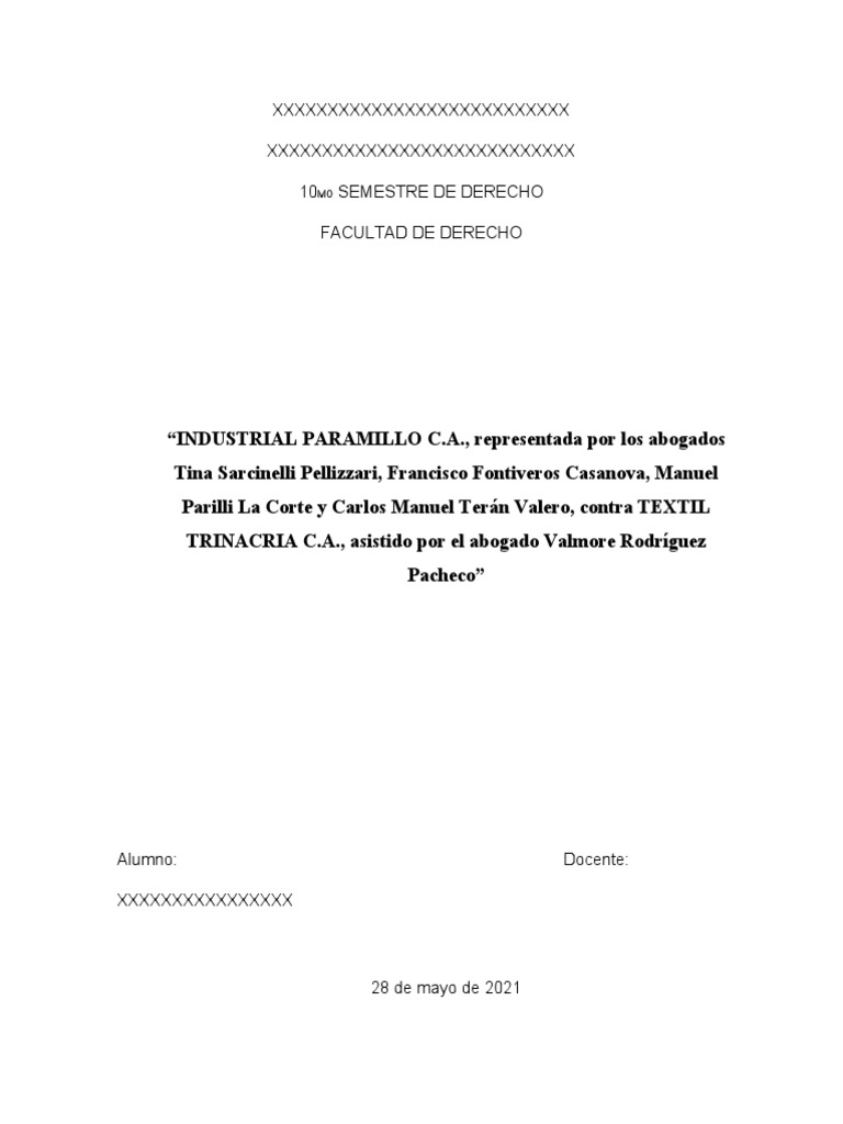 Analisis de Sentencia | PDF | Sentencia (ley) | Bancarrota Analisis de Sentencia | PDF | Sentencia (ley) | Bancarrota