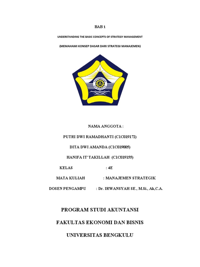 Kelompok 1 Makalah BAB 1 (Understanding The Basic... ) | PDF | Karier & Perkembangan | Bisnis