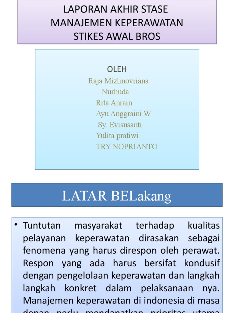 Presentase Akhir Stase Menkep | PDF