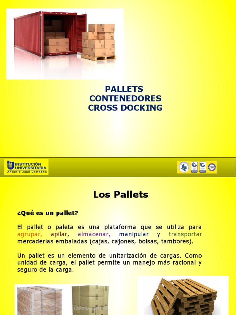Guía Completa de Pallets y Contenedores | PDF | Paleta | Volumen