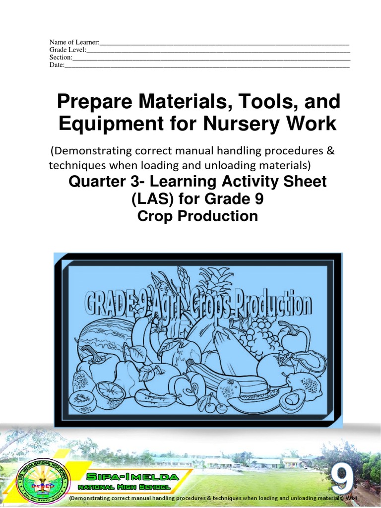 (Demonstrating Correct Manual Handling Procedures & Techniques When Loading and Unloading ...