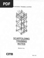 User Guide SGB Cuplock Scaffold System | PDF | Scaffolding ...