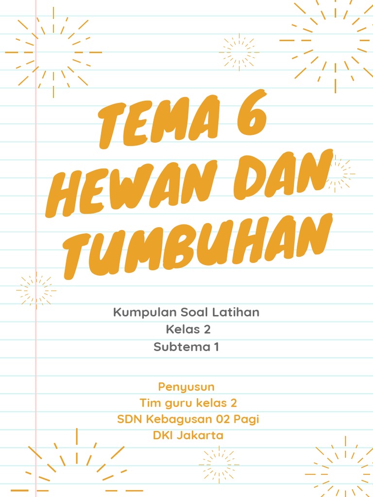 LKS Tema 6 Subtema 1 | PDF | Seni & Disiplin Bahasa