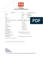 Arrival Report Sample 1 | PDF