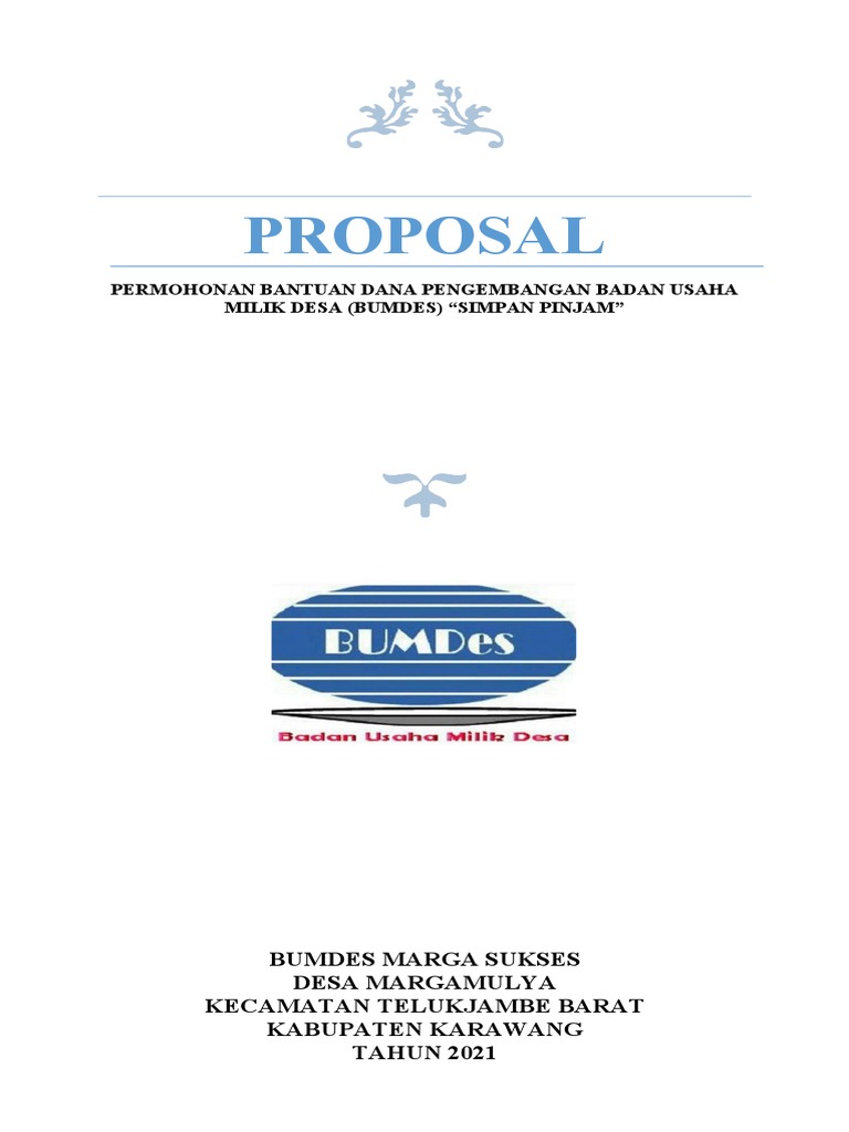 Proposal Koperasi Simpan Pinjam MGM | PDF