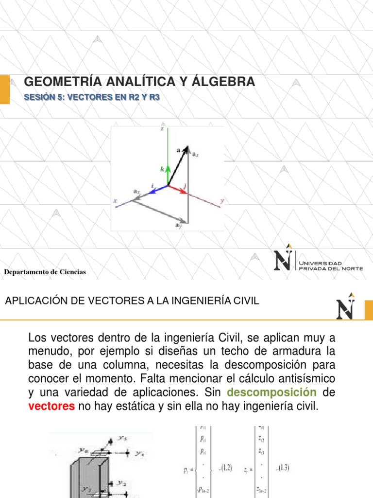 Semana 5 - Vectores en R2 y R3 | PDF | Vector Euclidiano | Espacio ...