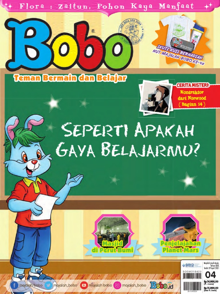 Majalah BOBO 20210429 | PDF
