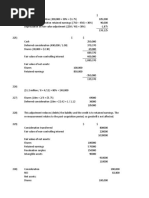 Consolidation of Fellow Subsidiaries Explained | PDF | Goodwill ...