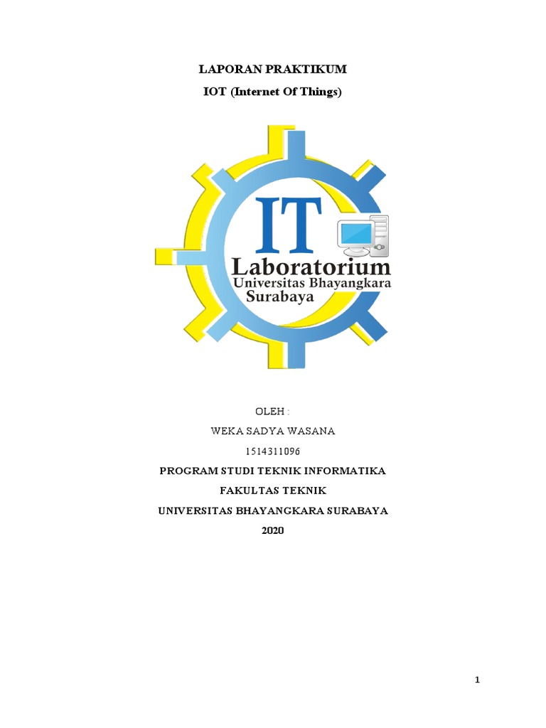 Laporan Praktikum Iot | PDF