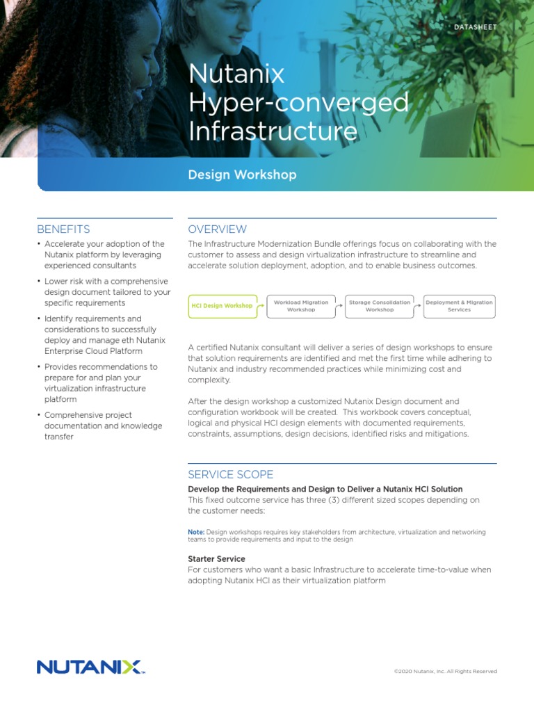 Nutanix Hyper-Converged Infrastructure: Design Workshop | PDF ...