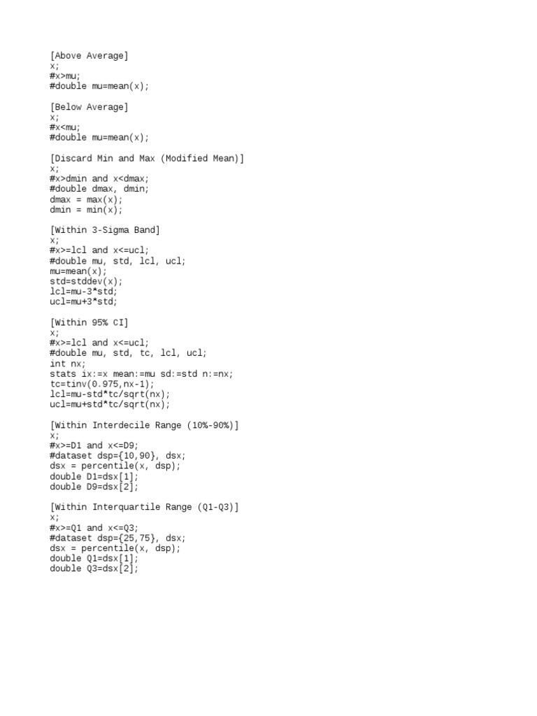 Num Filter Condition | PDF