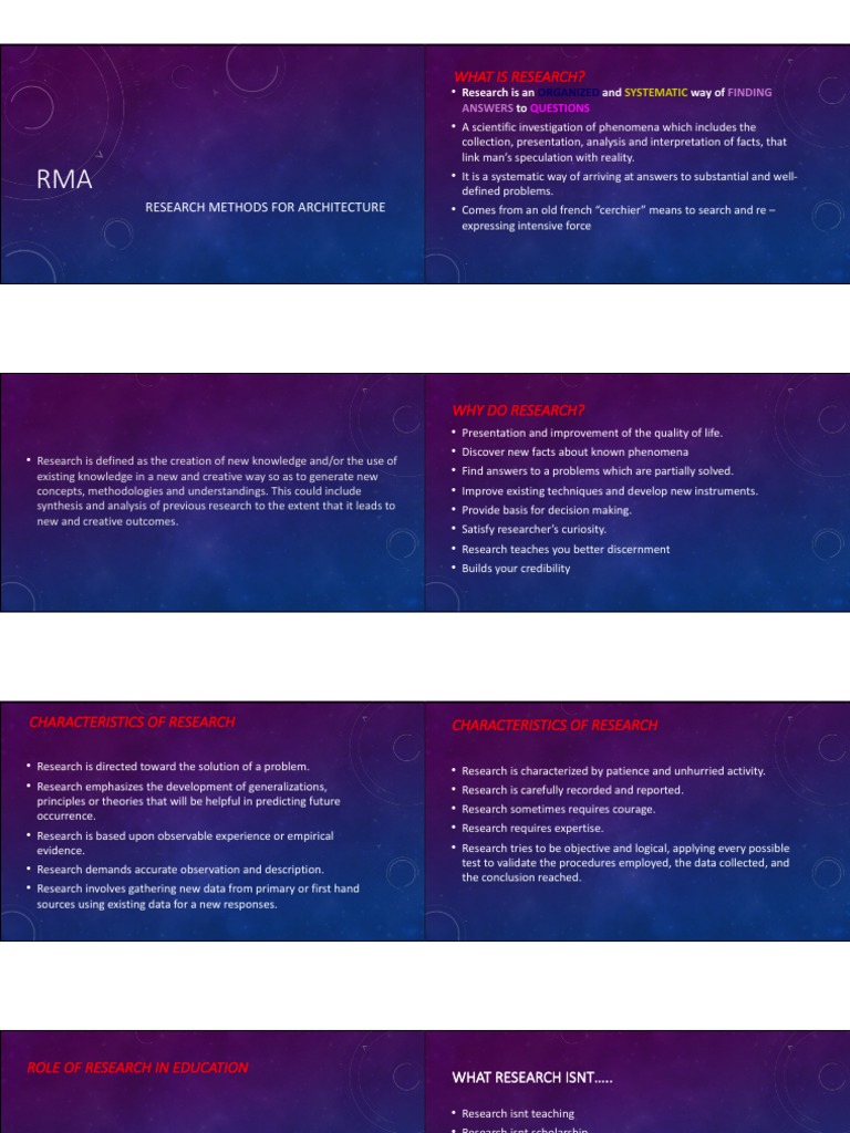 What Is Research?: Research Methods For Architecture | PDF ...