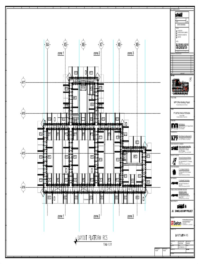 Shop Drawing: MPP Office Building Project | PDF | Design | Economic Sectors