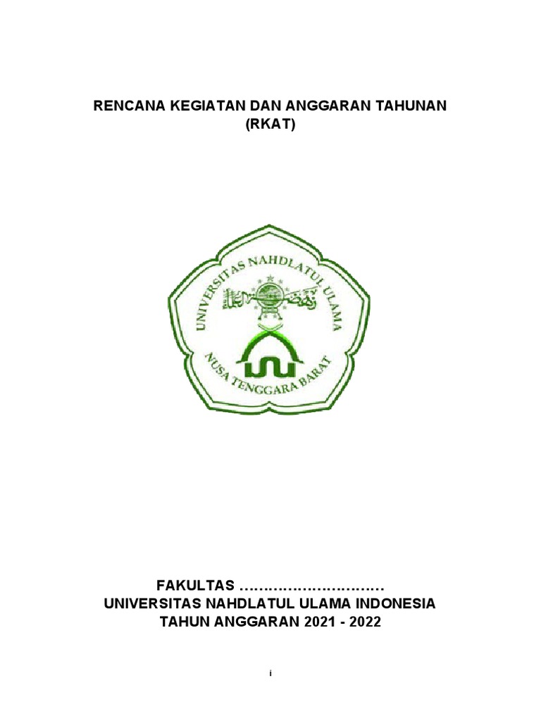 Format Rkat 2021 - 2022 | PDF