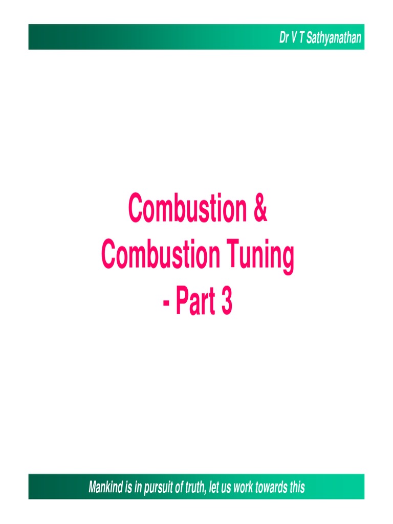 03 Combustion & Combustion Tuning Part 3 | PDF | Combustion | Fluidization