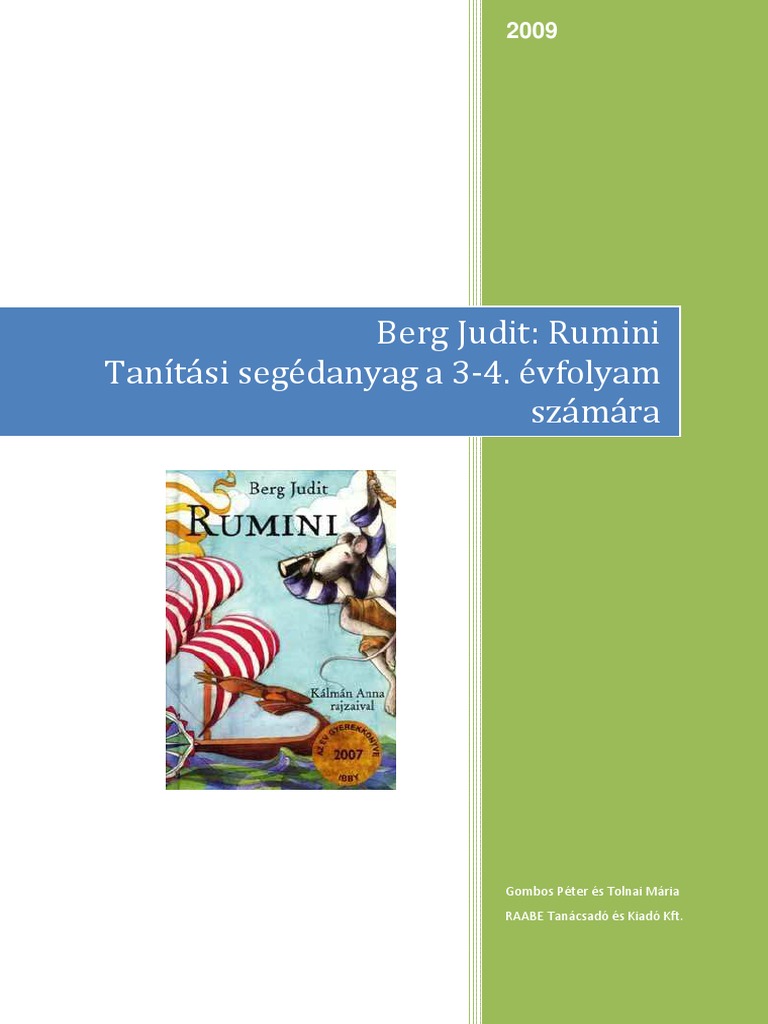 RUMINI-tanítási Segédanyag | PDF