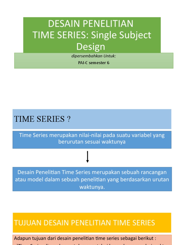 Time Series Research Design | PDF