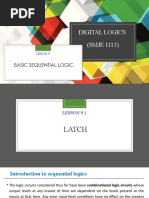 Latches in Digital Logic - GeeksforGeeks | PDF | Electronic Circuits ...