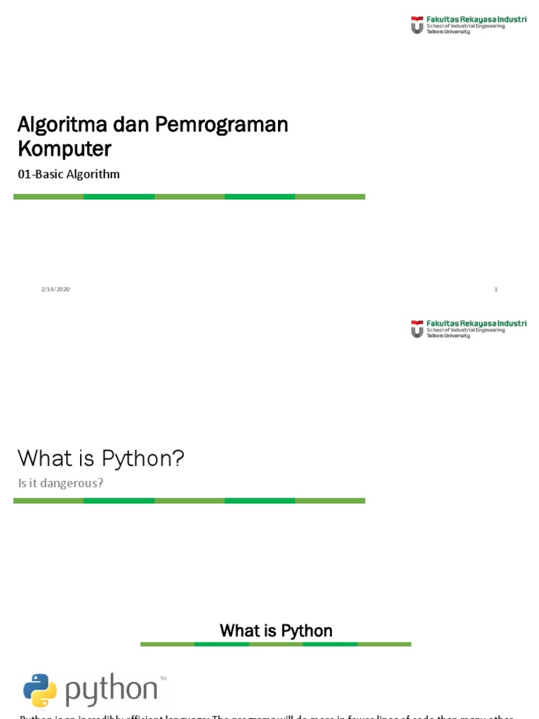 w1 Basic Algorithm-40275 | Download Free PDF | Python (Programming Language) | Variable ...