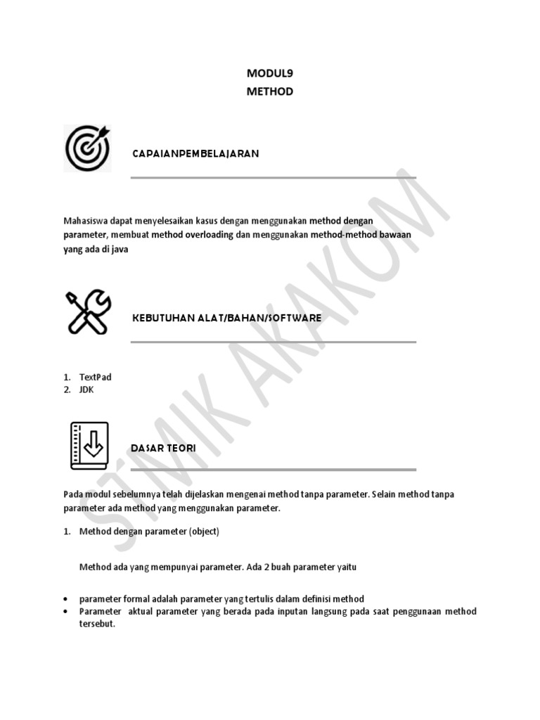 MODUL 9 - Algol Lanjut TI | PDF
