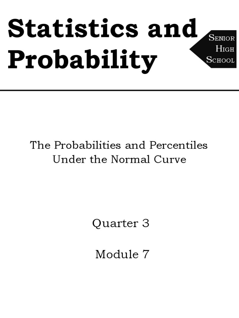 Stat and Prob Q3 Module 7 | Download Free PDF | Percentile | Normal Distribution