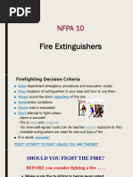 Fire Extinguisher Placement Guide | PDF | Safety