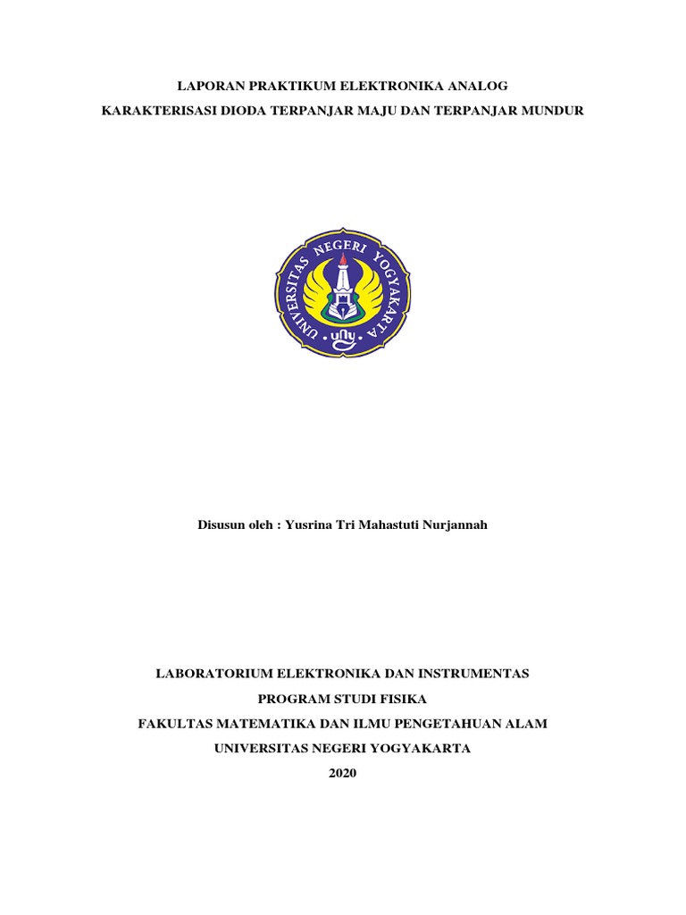 Laprak1 Yusrina Tri Mahastuti Nurjanna 19306141022 Kel.1 | PDF