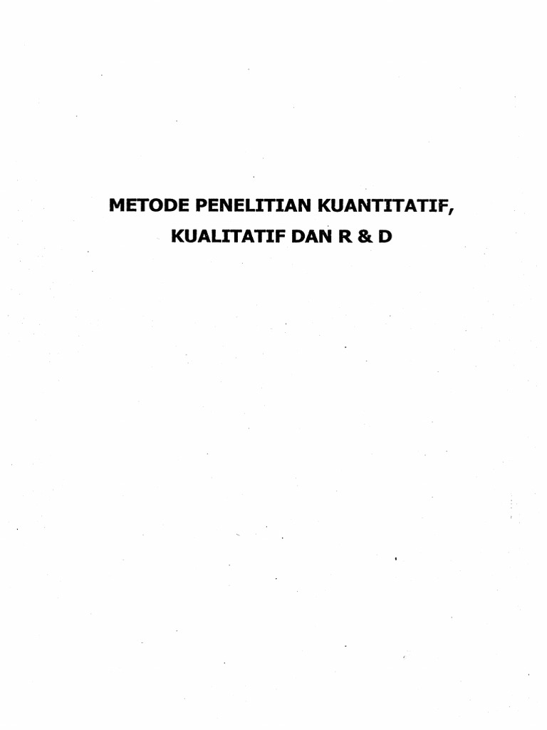 Metlit Sugiyono | PDF