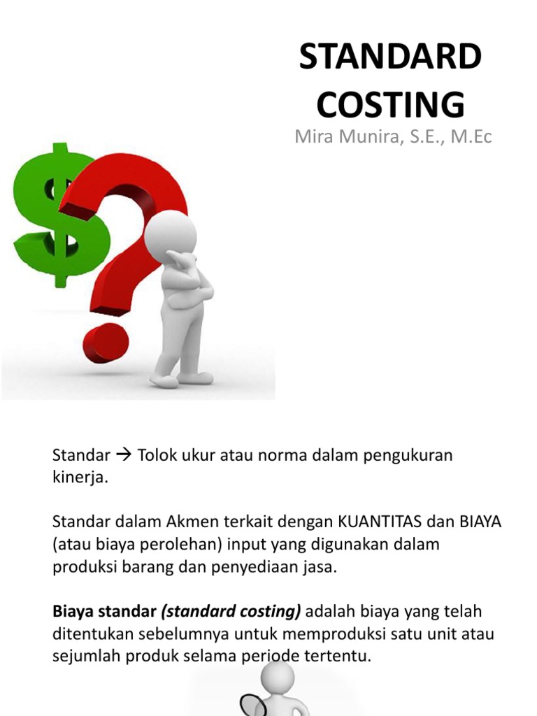 Akmen 5&6 Standardcosting-Mhsw | PDF