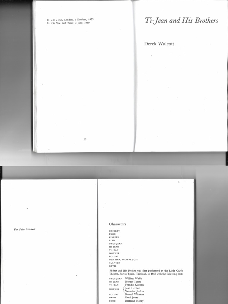 Ti-Jean and His Brothers PDF | PDF